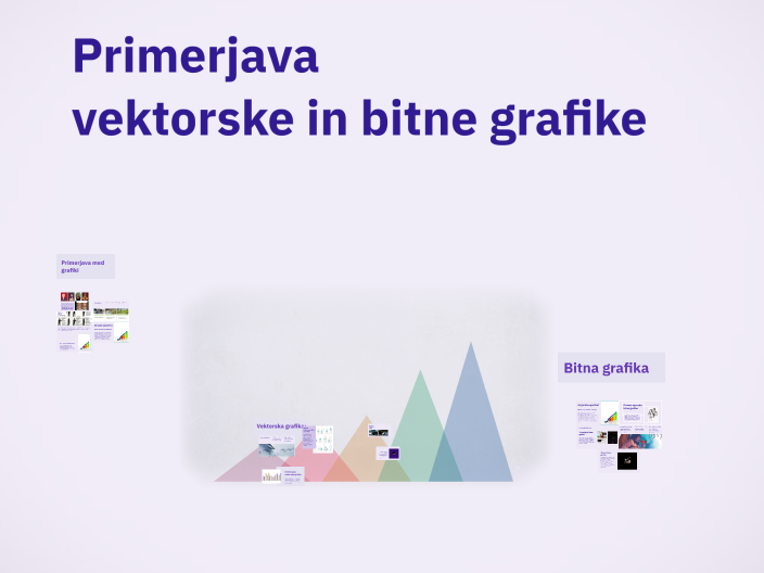 Primerjava vektorske in bitne grafike by e z on Prezi