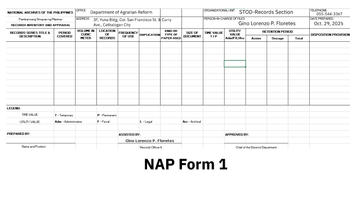 NAP Form 1 by gapud mark on Prezi