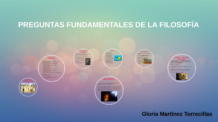 PREGUNTAS FUNDAMENTALES DE LA FILOSOFÍA by Gloria Martínez Torrecillas ...