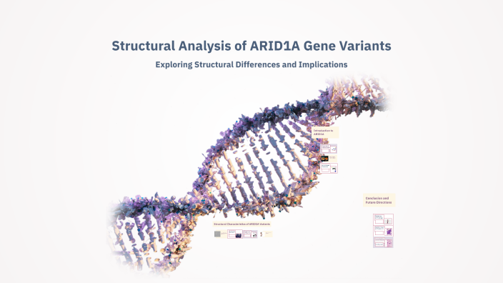 Structural Analysis of ARID1A Gene Variants by Raza Raza on Prezi