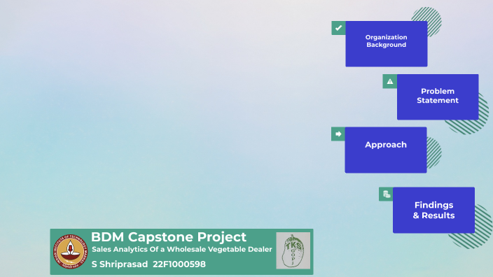 BDM Capstone Project z by Shriprasad S on Prezi