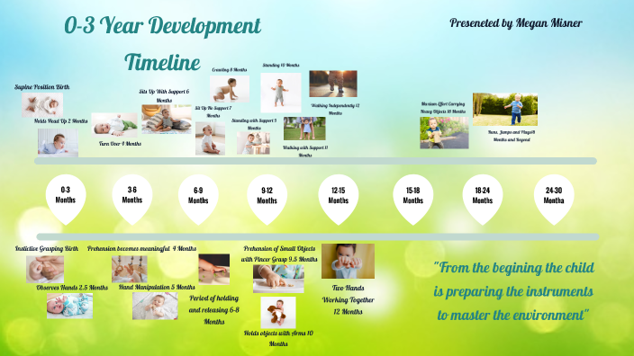 0-3 Year Timeline by Megan Misner on Prezi