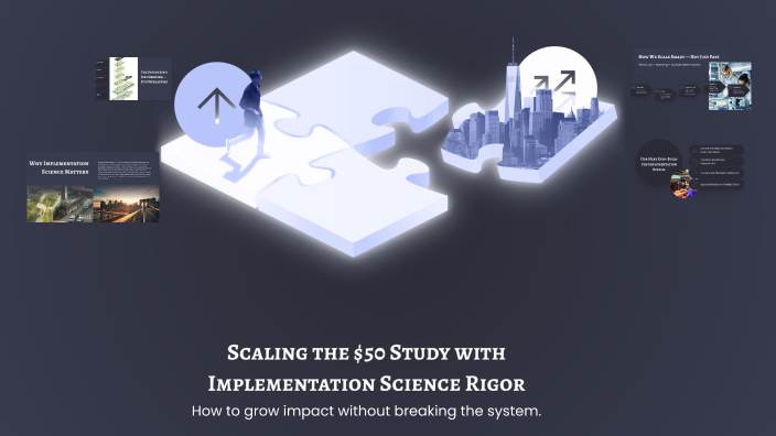 Scaling the $50 Study with Implementation Science Rigor by Steven ...