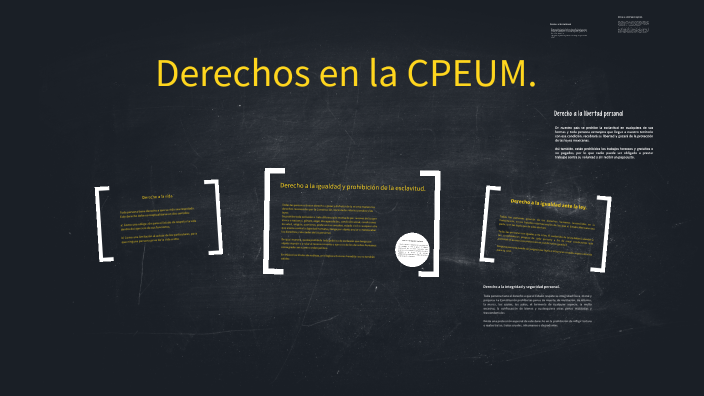 Derechos en la CPEUM. by Eduardo Yair Martínez Díaz on Prezi
