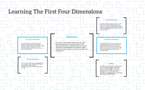 Learning The First Four Dimensions by kristy hutton on Prezi