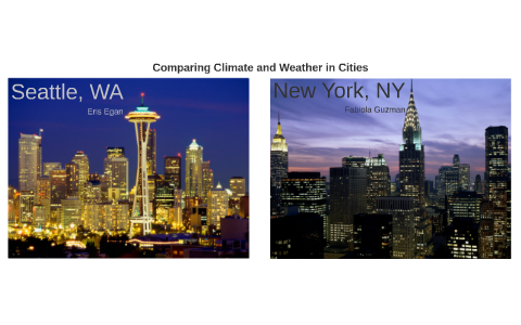 Comparing Climate and Weather in Cities by Eris Egan on Prezi