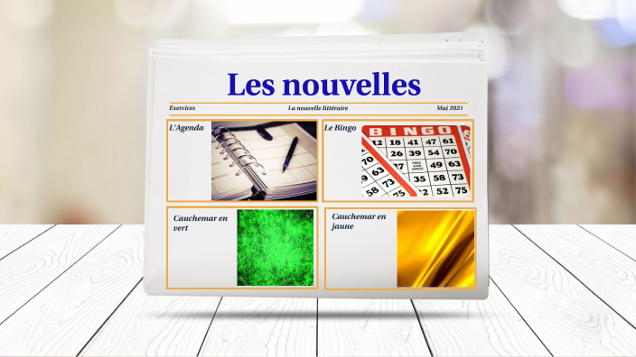 Exercices la nouvelle littéraire by Nancy Rousselle on Prezi