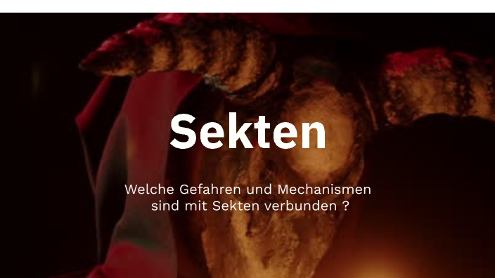 Sekten by Philipp Mähler on Prezi