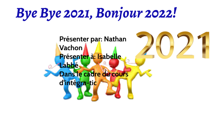 Bye Bye 2021 by Nathan Vachon on Prezi