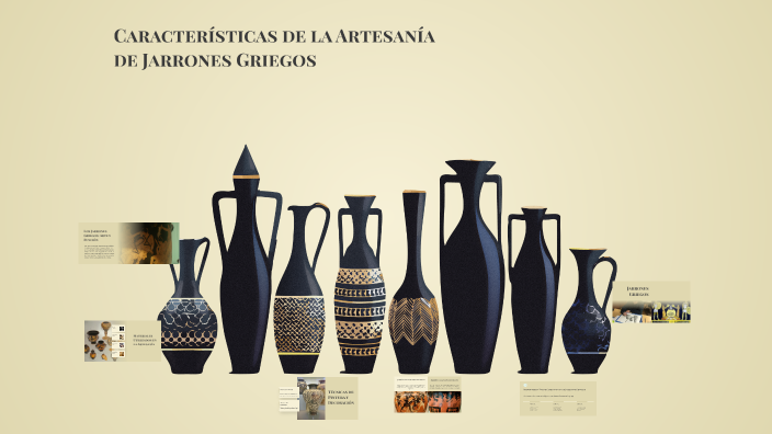 Características de la Artesanía de Jarrones Griegos by Erika Llaulen on ...