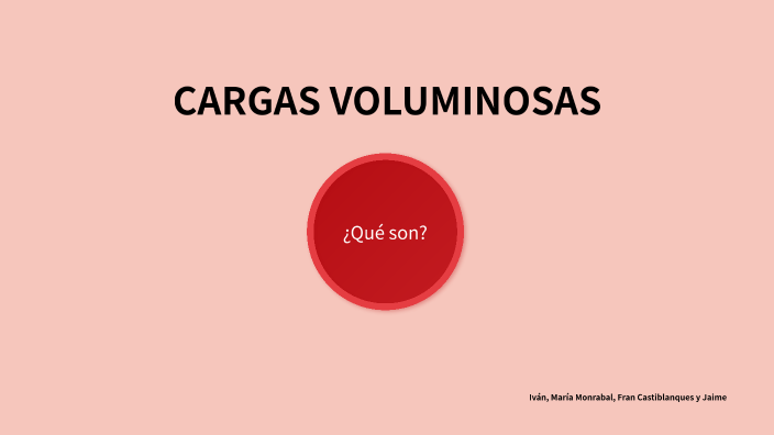 Mercancías voluminosas by Iván López Alonso on Prezi