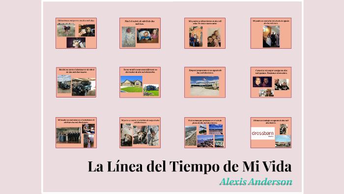 La Línea del Tiempo de Mi Vida by Alexis Anderson on Prezi