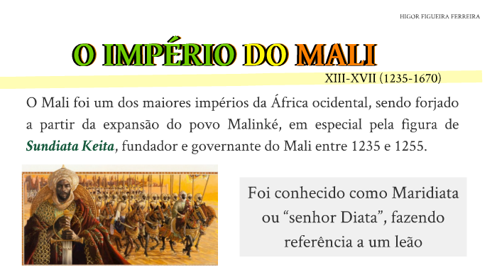 O IMPÉRIO DO MALI by Higor Ferreira on Prezi