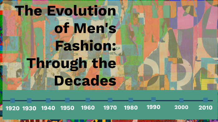 The Evolution of Men's Fashion: Through the Decades by Hannah ...