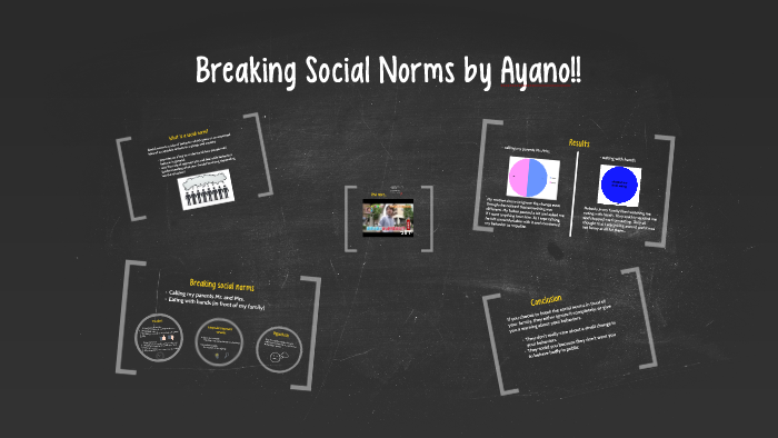 Breaking Social Norms by Ayano Okubo on Prezi