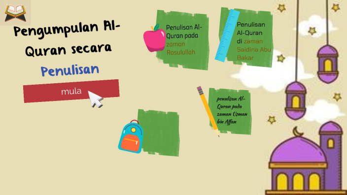 Pengumpulan Al Quran Secara Penulisan By Amira Qistina On Prezi