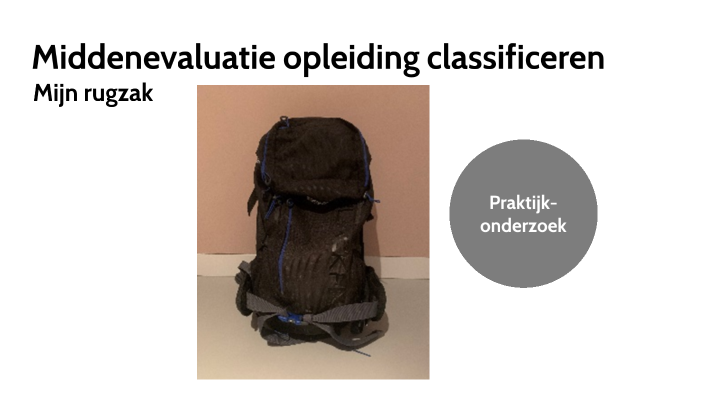 Middenevaluatie opleiding classificeren by René Knook on Prezi