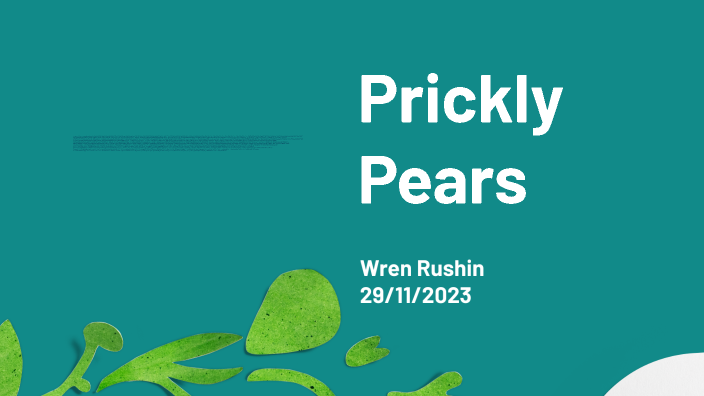 wren prickly pear by Christa Lazard on Prezi