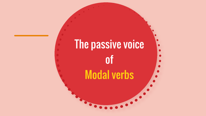The passive voice of modal verbs by López Muñoz Diana Laura on Prezi