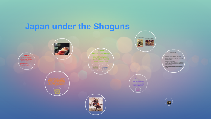 Japan under the Shoguns by Chantelle Davies on Prezi