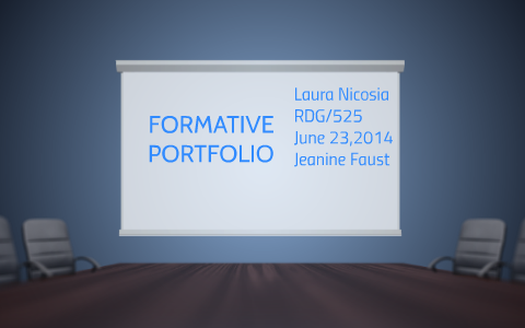 FORMATIVE PORTFOLIO by Laura Nicosia on Prezi