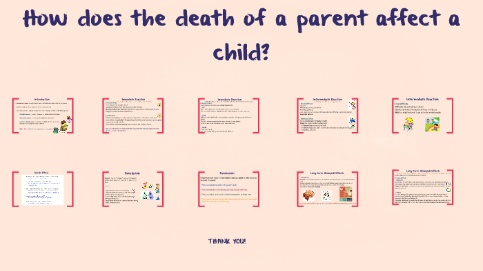 How does the death of a parent psychologically affect a chil by Simran ...