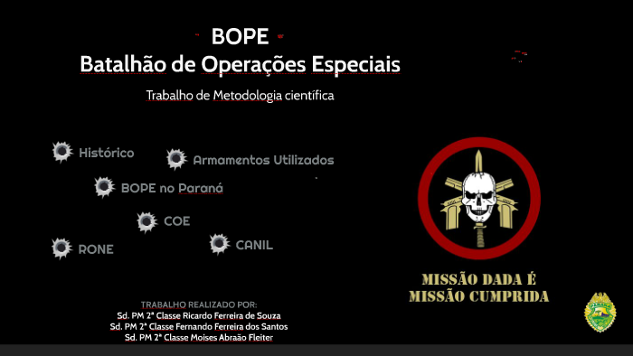 BOPE by on Prezi