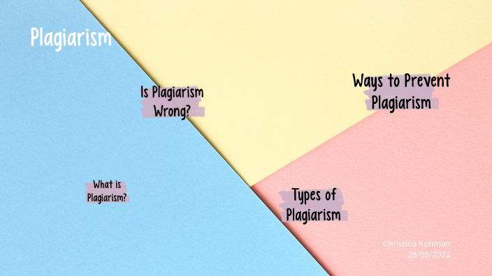 Plagiarism Presentation 6 grade by Christina Kohman on Prezi
