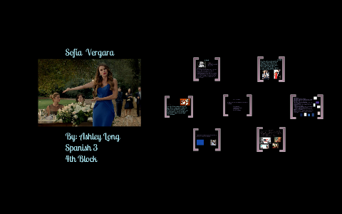 Sofia Vergara- Spanish 3- Famous Spanish Person by Ashley Long on Prezi