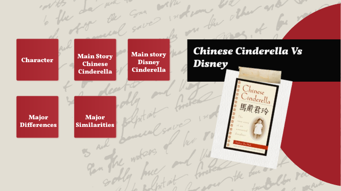 Cinderella comparison by Brandy Gearheart on Prezi