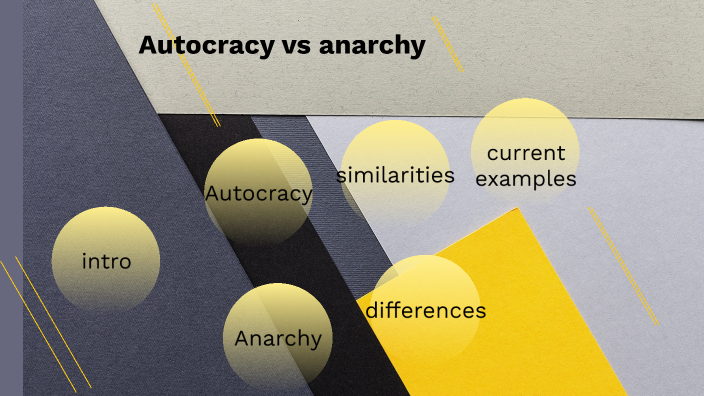 autocracy vs anarchy by tyler sontrop on Prezi
