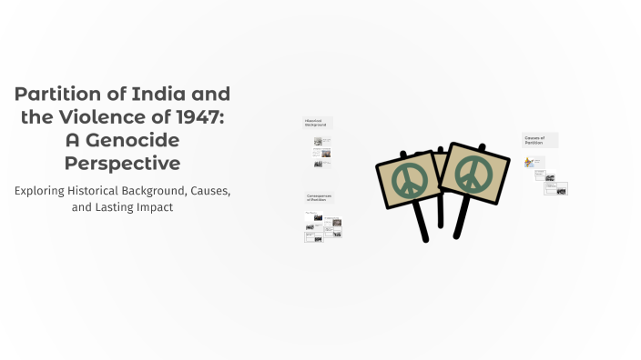 Partition of India and the Violence of 1947: A Genocide Perspective by ...