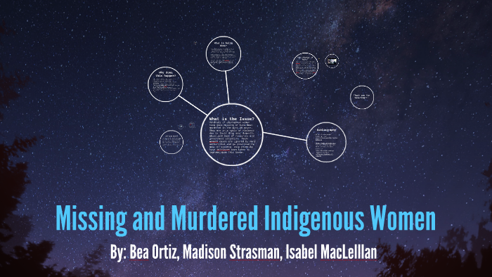 Missing and Murdered Indigenous Women by Isabel MacLellan on Prezi