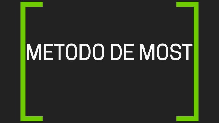 METODO DE MOST by kari delgado on Prezi