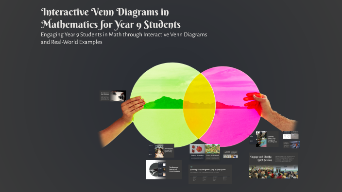 Interactive Venn Diagrams in Mathematics for Year 9 Students by ...