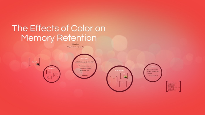 The Effects of Color on Memory Retention by Erika Gillette on Prezi