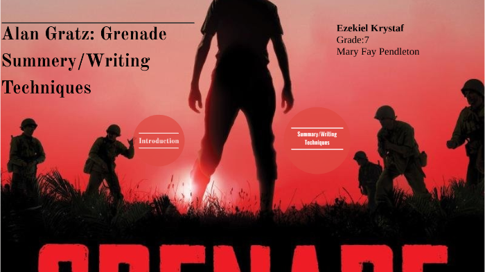 Book Report Alan Gratz Grenade by Ezekiel No on Prezi