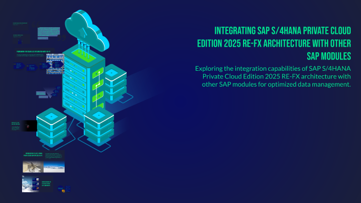 Integrating SAP S/4HANA Private Cloud Edition 2025 RE-FX Architecture ...