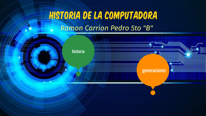 HISTORIA DE LA COMPUTADORA 5b by Pedro Esteban RAMON CARRION on Prezi