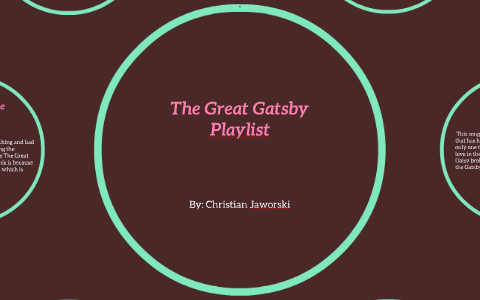 The Great Gatsby Playlist by Christian Jaworski on Prezi