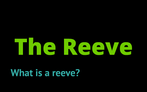 The Reeve - Canterbury Tales by Aashna Waiwood on Prezi