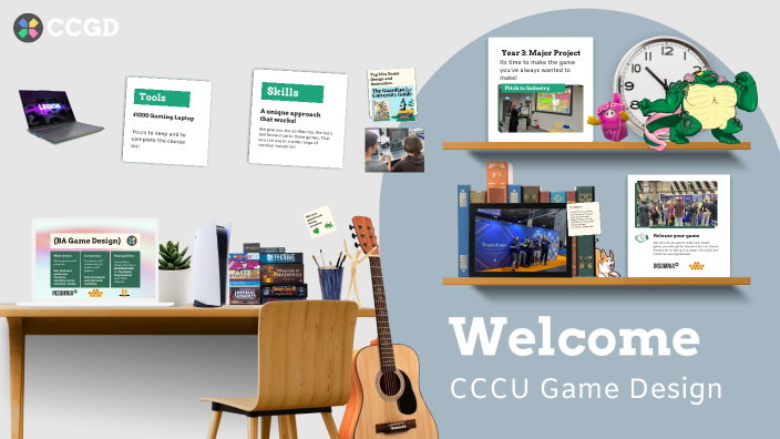 CCCU Game Design Open Day by will henniker on Prezi