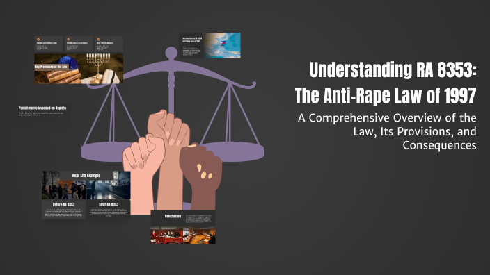 Understanding RA 8353: The Anti-Rape Law of 1997 by Trixie Marie Dabon ...