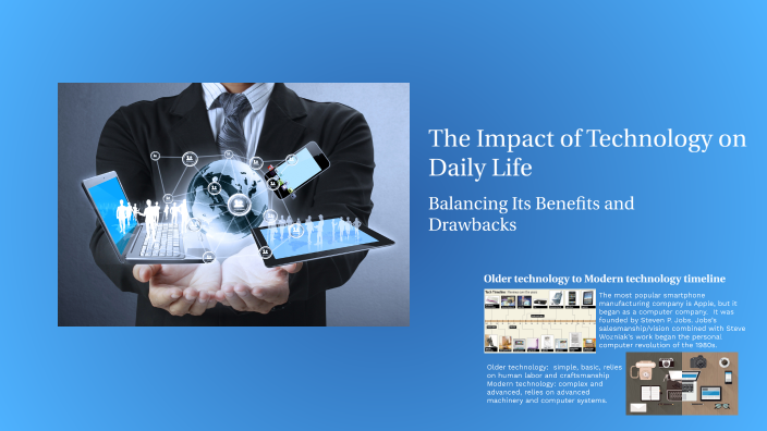 The Impact of Technology on Daily Life by Ruqaya Al Najafi on Prezi