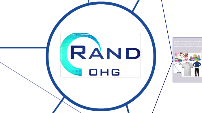 Die Geschäfts- und Lagerräume der Firma "RAND OHG" liegen in by Philipp ...