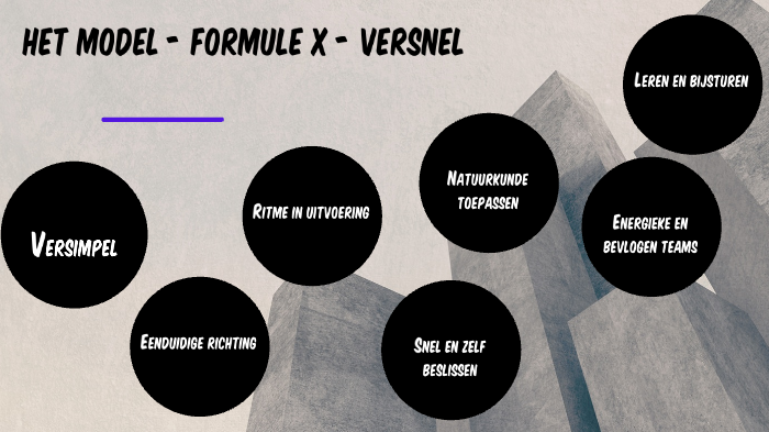 Formule X - Het Model by AS Tux on Prezi