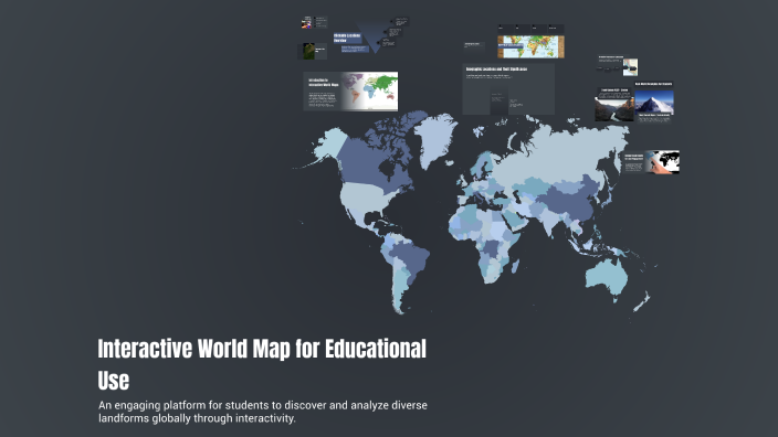 Interactive World Map for Educational Use by Jiayi Liu on Prezi