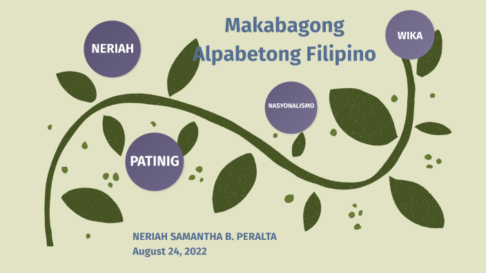 MAKABAGONG ALPABETONG FILIPINO by sami faustino on Prezi