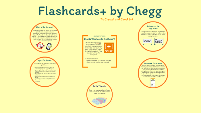 Flashcards+ by Chegg by Crystal Luc on Prezi
