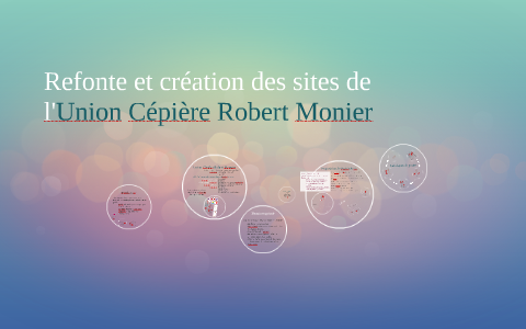 Refonte et création des sites de l'Union Cépière Robert Moni by Camille ...